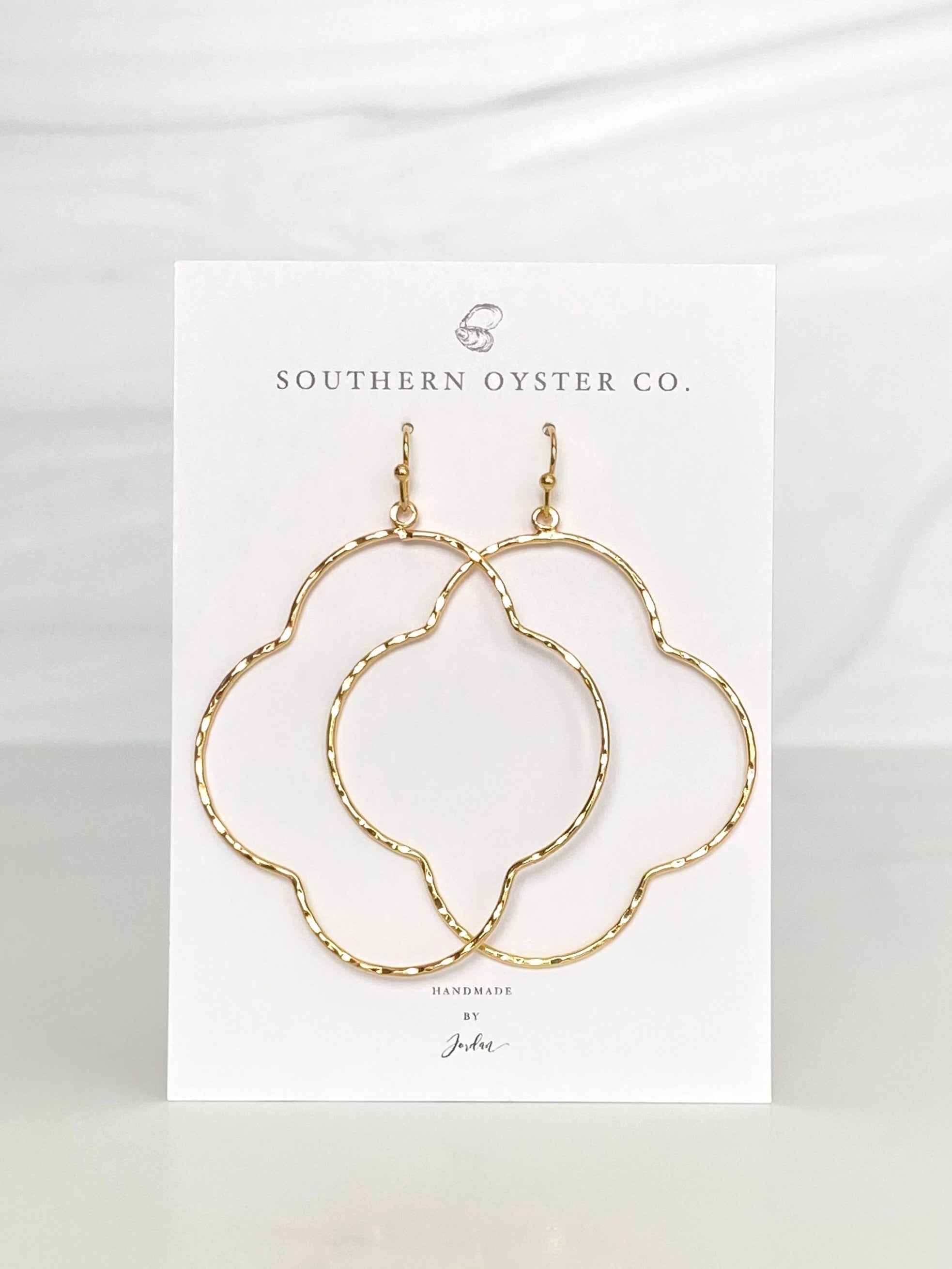 Carly Flower Hoops – Southern Oyster Company
